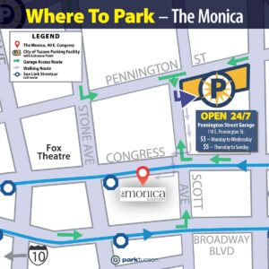 Hours & Location – The Monica